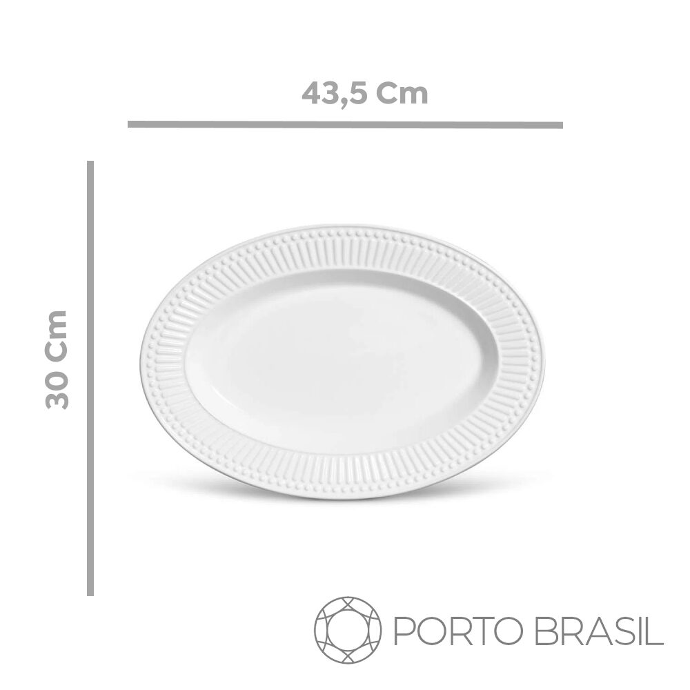 Travessa Roma Grande Branco 1ºLinha Porto Brasil - Loja Lemis