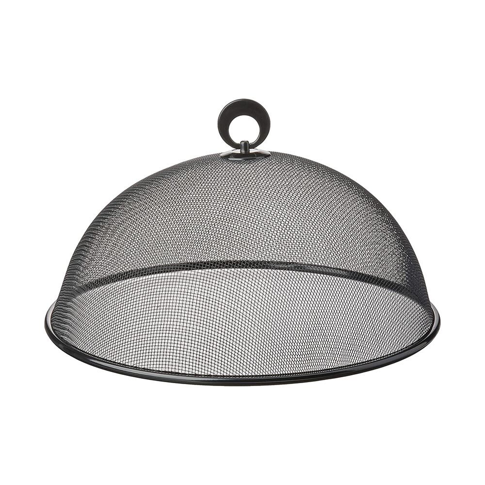 Tela Protetora p/ Alimentos de Metal Preta Lyor 30x12cm - Loja Lemis